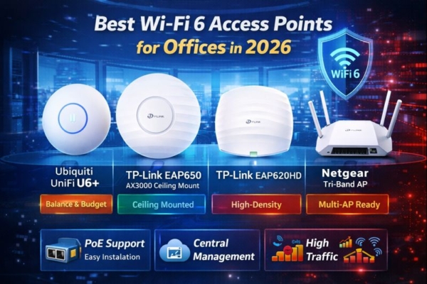 Best Wi-Fi 6 Access Points for Offices in 2026 | Fortinet Guide