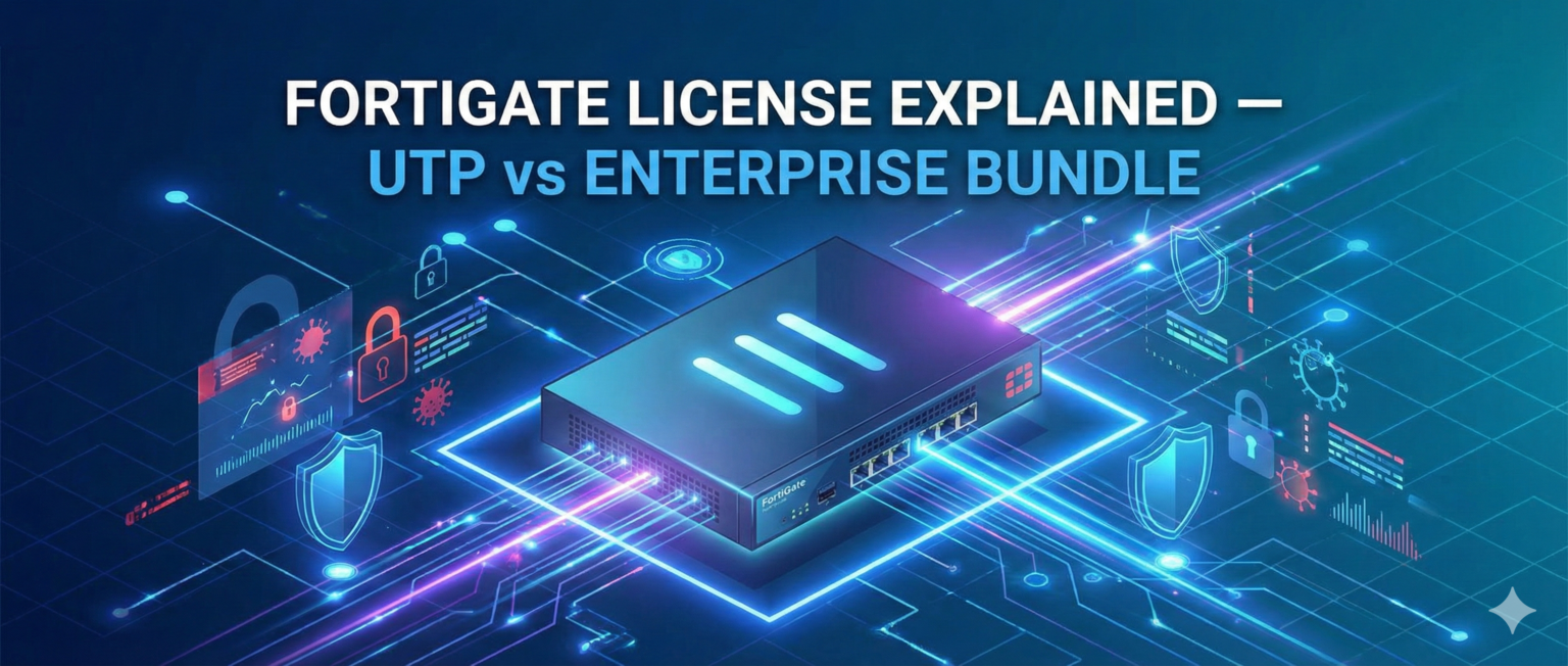 FortiGate License Explained: UTP vs Enterprise Bundle | Pricing & Features